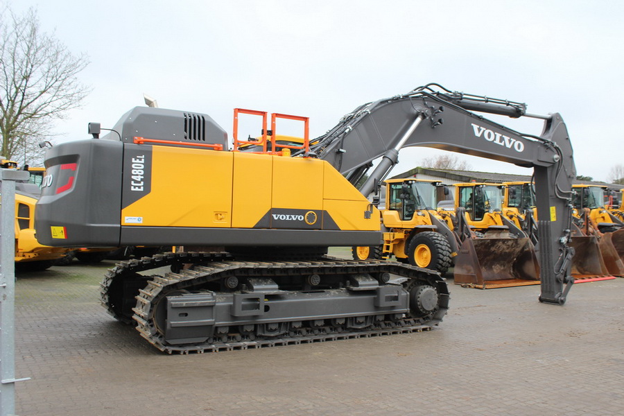 Crawler excavator Volvo EC 480 EL - Podlasly Baumaschinen