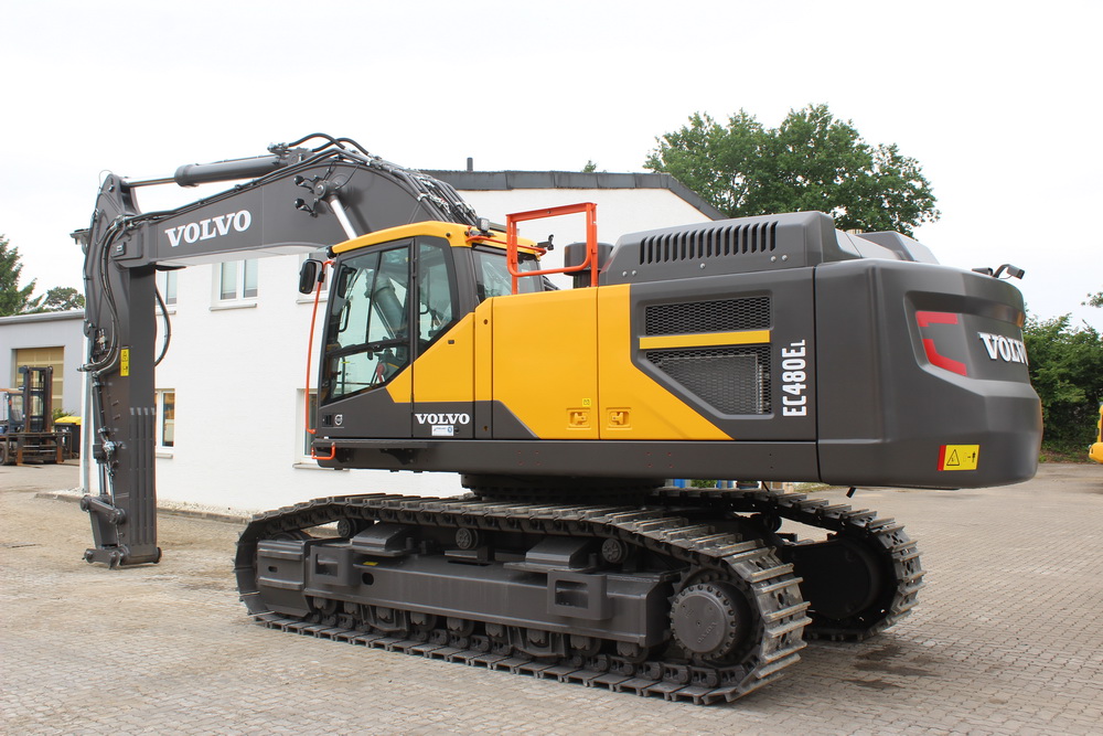 Crawler excavator Volvo EC 480 EL - Podlasly Baumaschinen